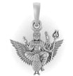 Shani Dev Maharaj Sterling Silver Pendant – JAI HO INDIA